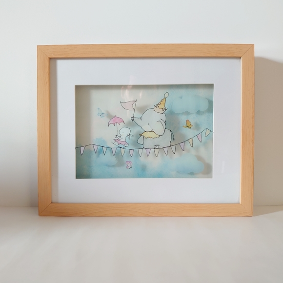 GANZ | Wall Decor | Ganz Square Frame With Plastic Elephant Theme ...